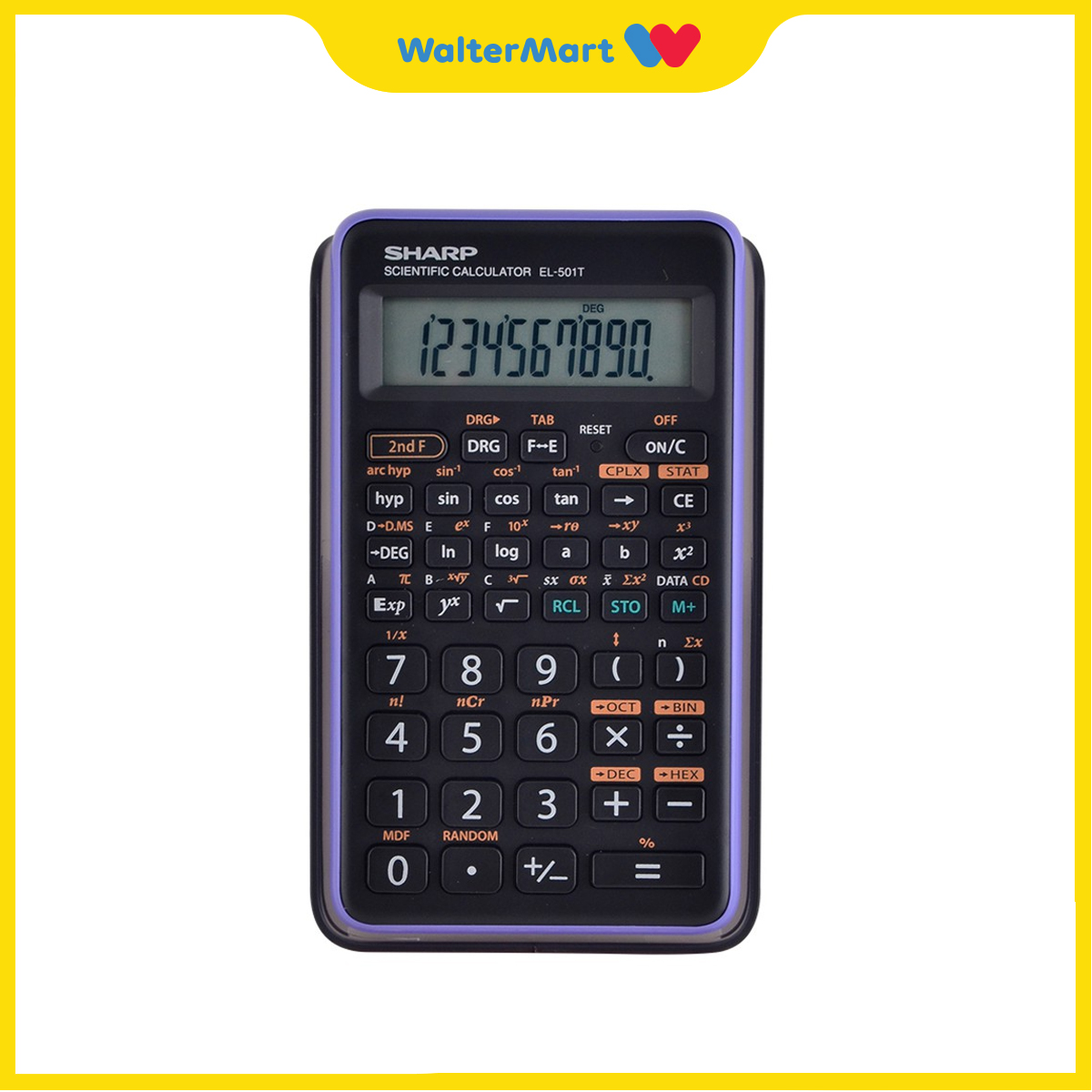 SHARP 100% Authentic Scientific Calculator EL-501T Violet | Lazada PH