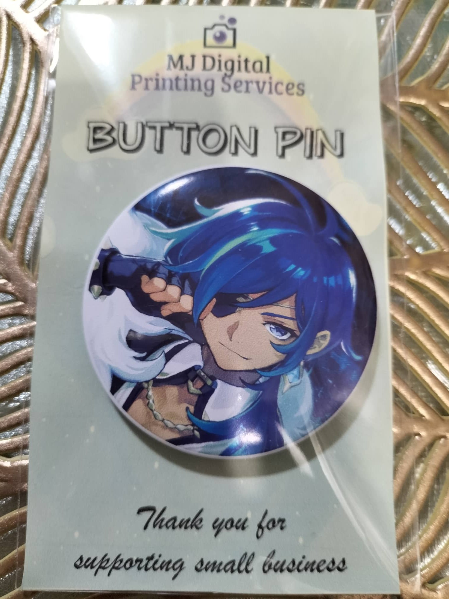 Genshin Impact Character Button Pins - Kaeya | Lazada PH