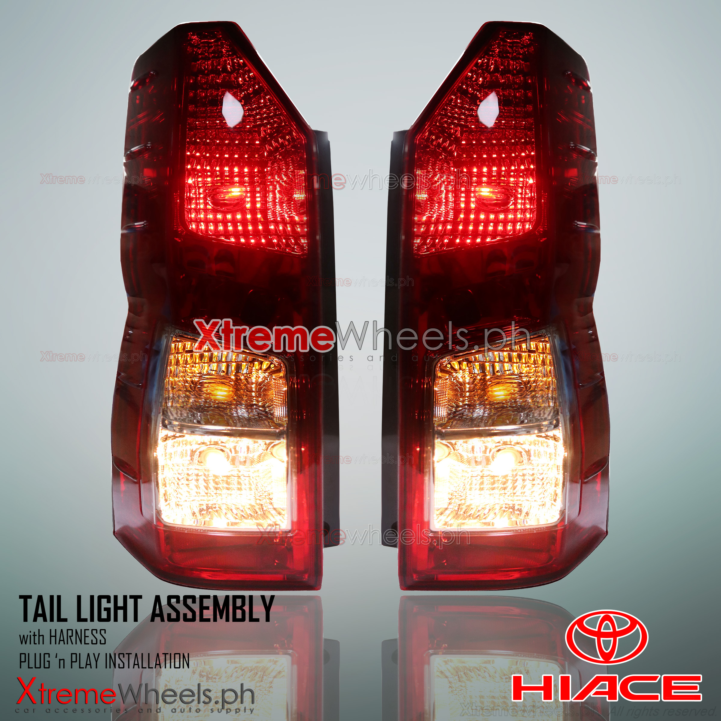 Hiace Commuter deluxe / GL / Super Grandia 2019 to 2024 Tail Light ...