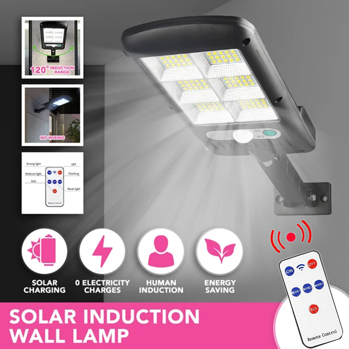 Solar Street Light Solar Induction Street Light Wall Lamp | Lazada PH