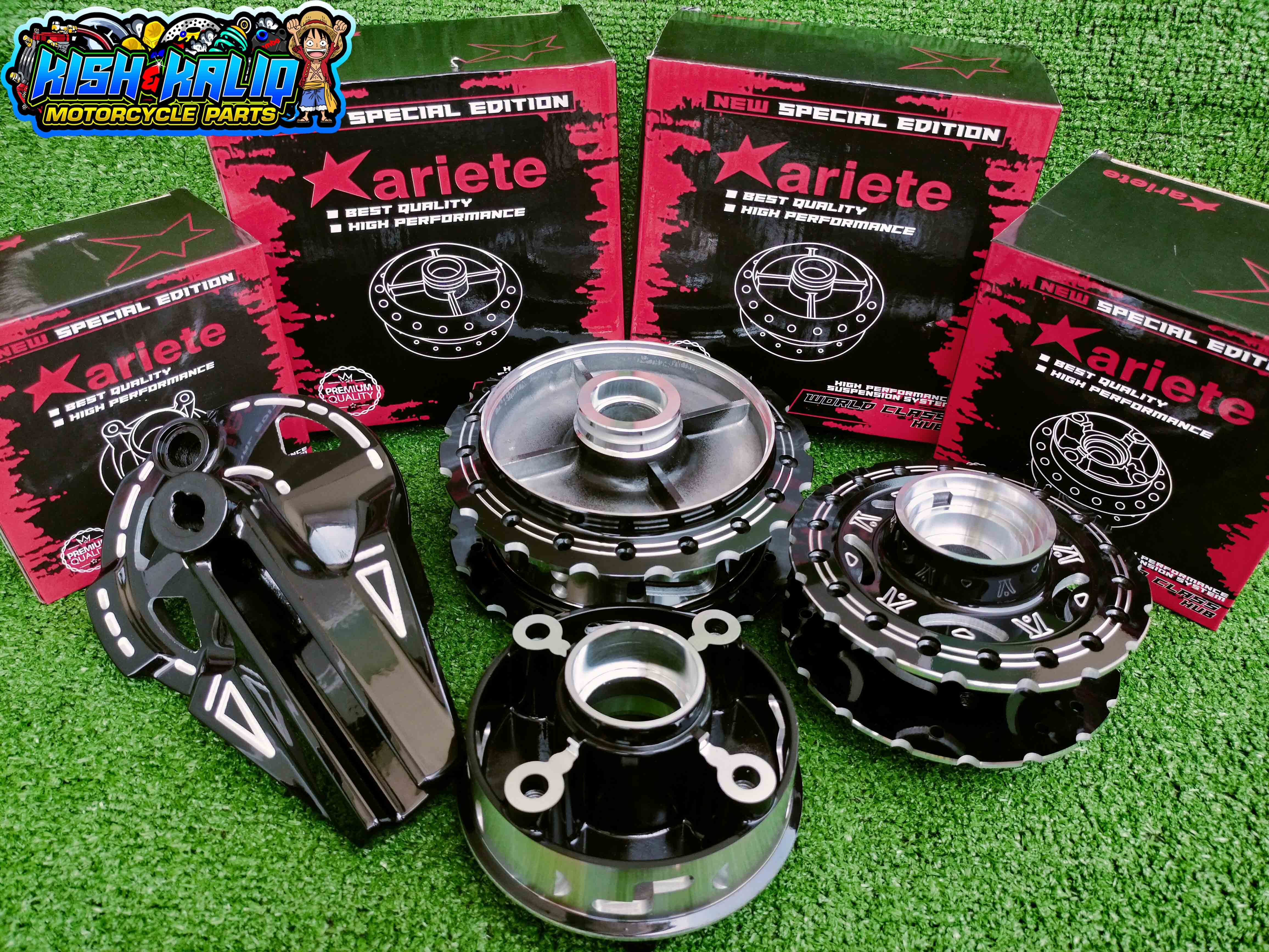 ARIETE LIGHTEN HUB SET FOR HONDA XRM 125 / RS 125 / XRM 110 | Lazada PH