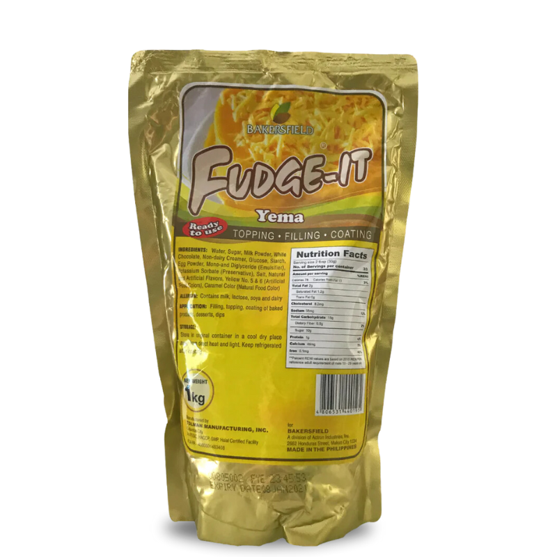 Bakersfield Fudge-it for Topping, Filling, Dips Caramel, Chocolate Yema ...