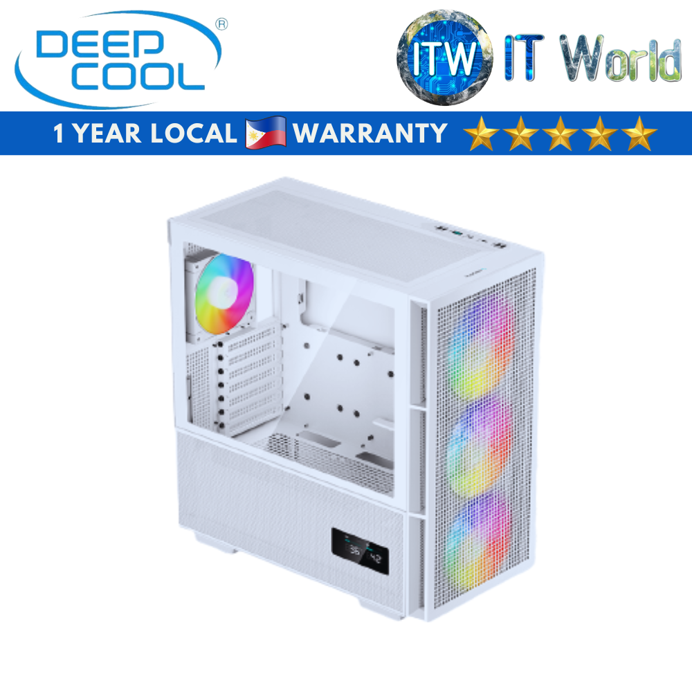 ITW | Deepcool CH560 Digital High Airflow Reimagined Tempered Glass PC ...