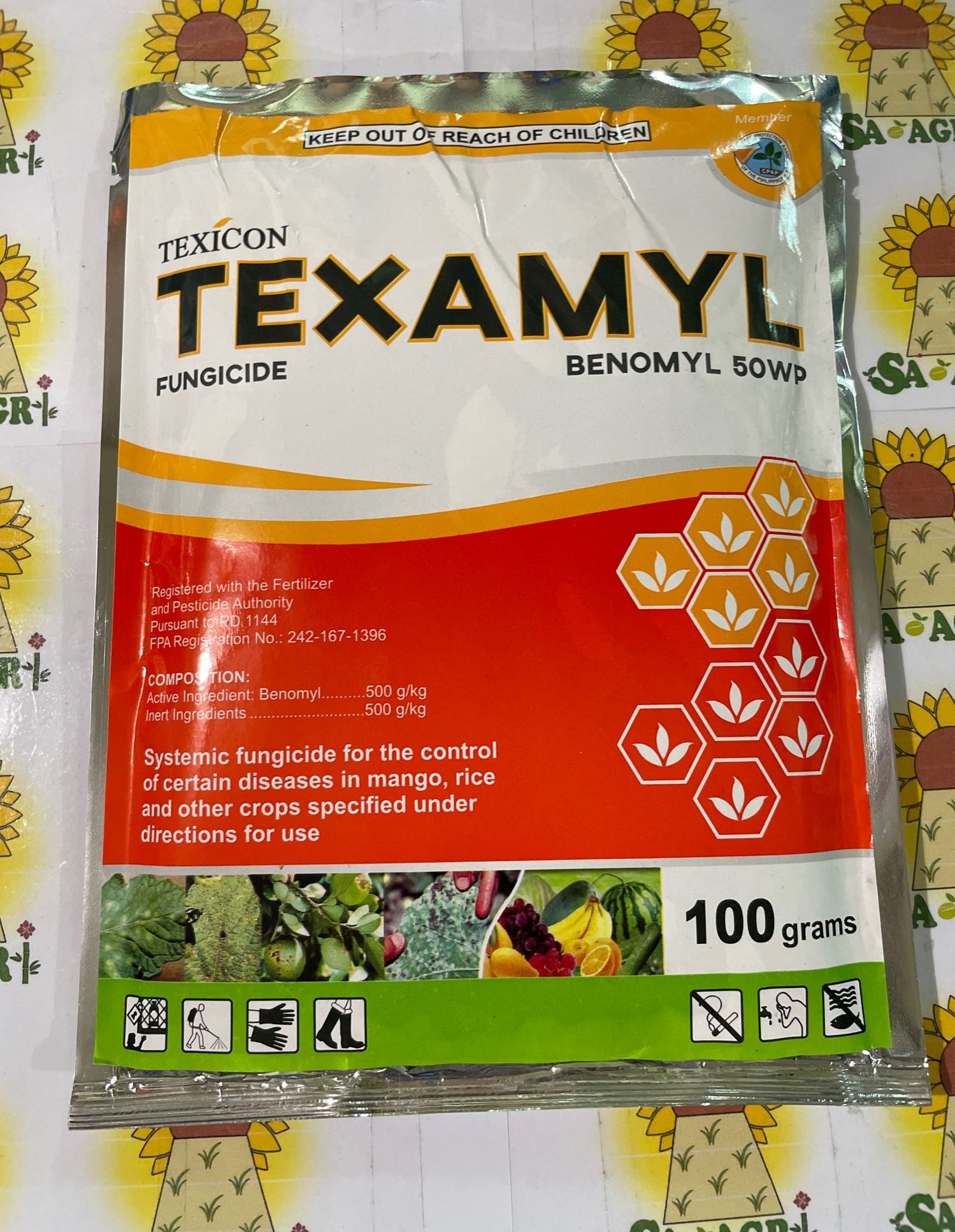 TEXAMYL 50WP BENOMYL FUNGICIDE (100 GRAMS) BY TEXICON | Lazada PH
