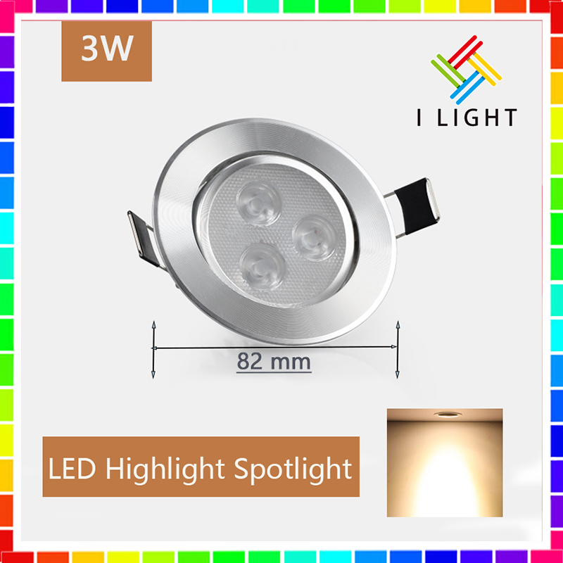 LED Spot Lights Spotlight 3W 5W 7W 12W Ceiling Recessed Downlight ...