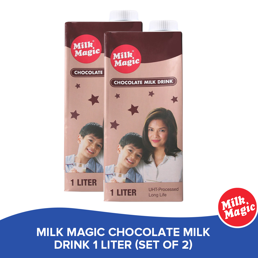 Milk Magic - Chocolate Milk Drink 1 Liter (Set of 2) - Nutritious ...