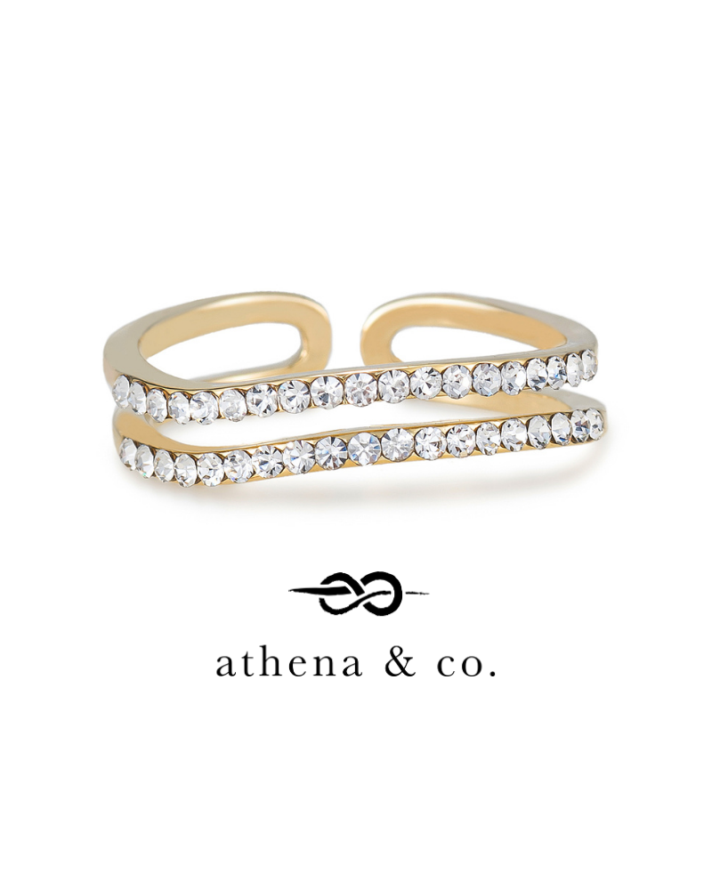 Athena & Co. 18k Gold Plated Ilya Ring | Lazada PH