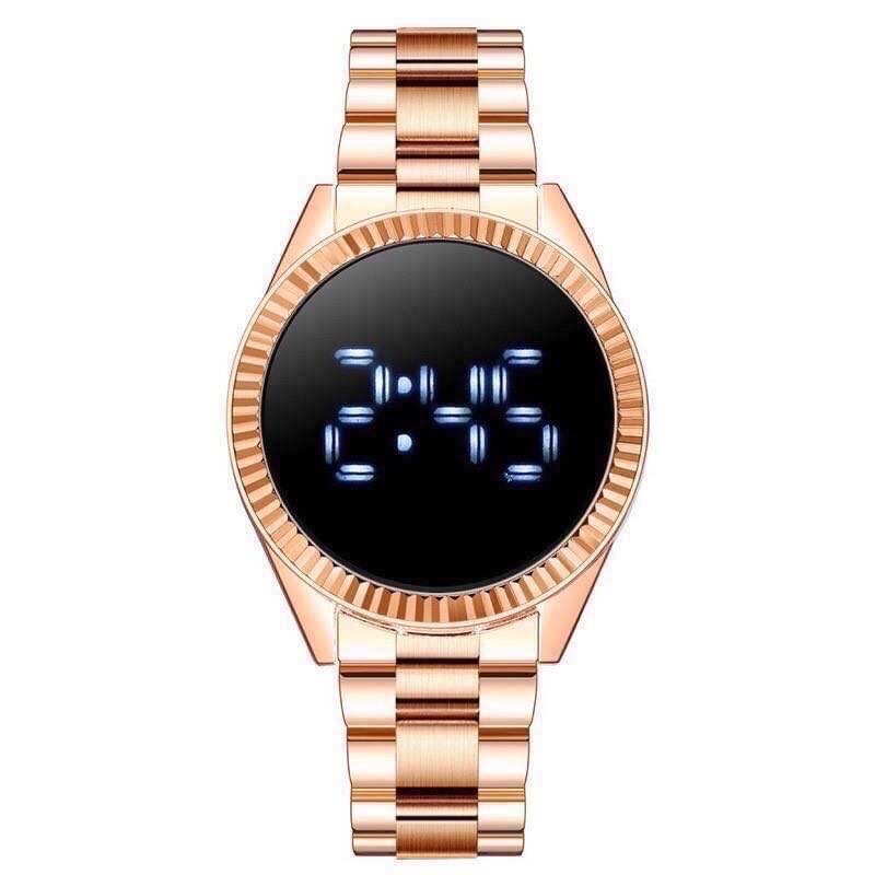 LED Touch Screen Women Watch Digital Watch Fashion Stainless | Lazada PH