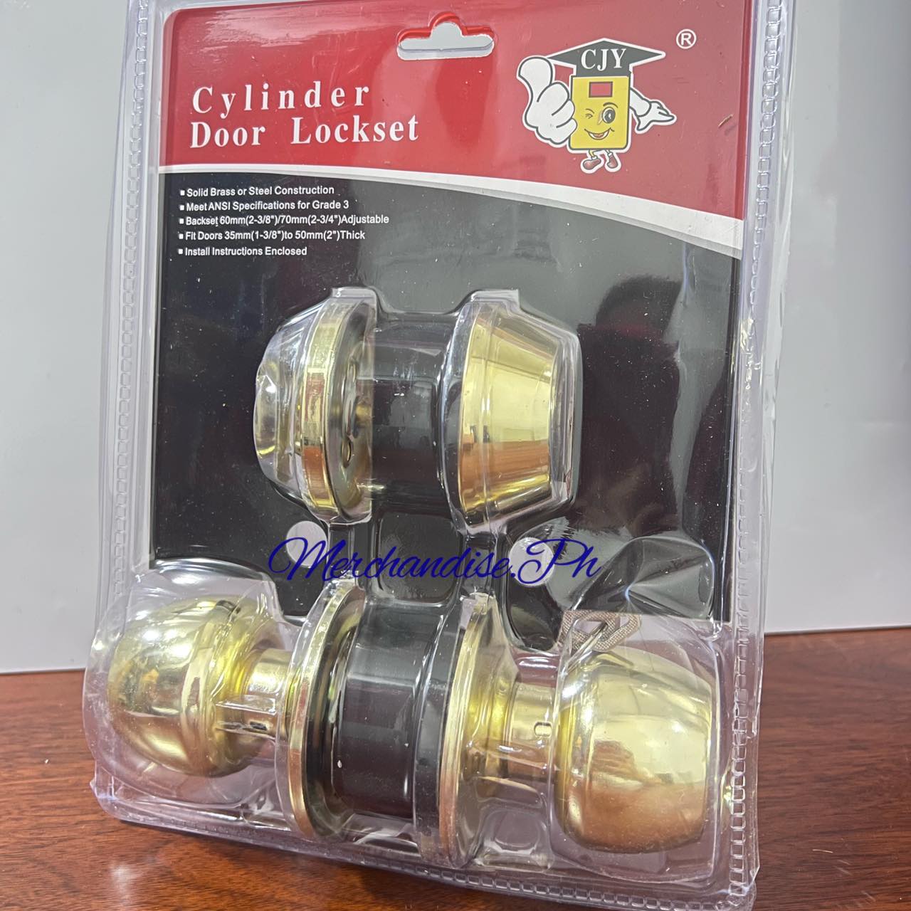 Double Cylinder Deadbolt Set, Keyed Alike Front Door Knob and Deadbolt ...