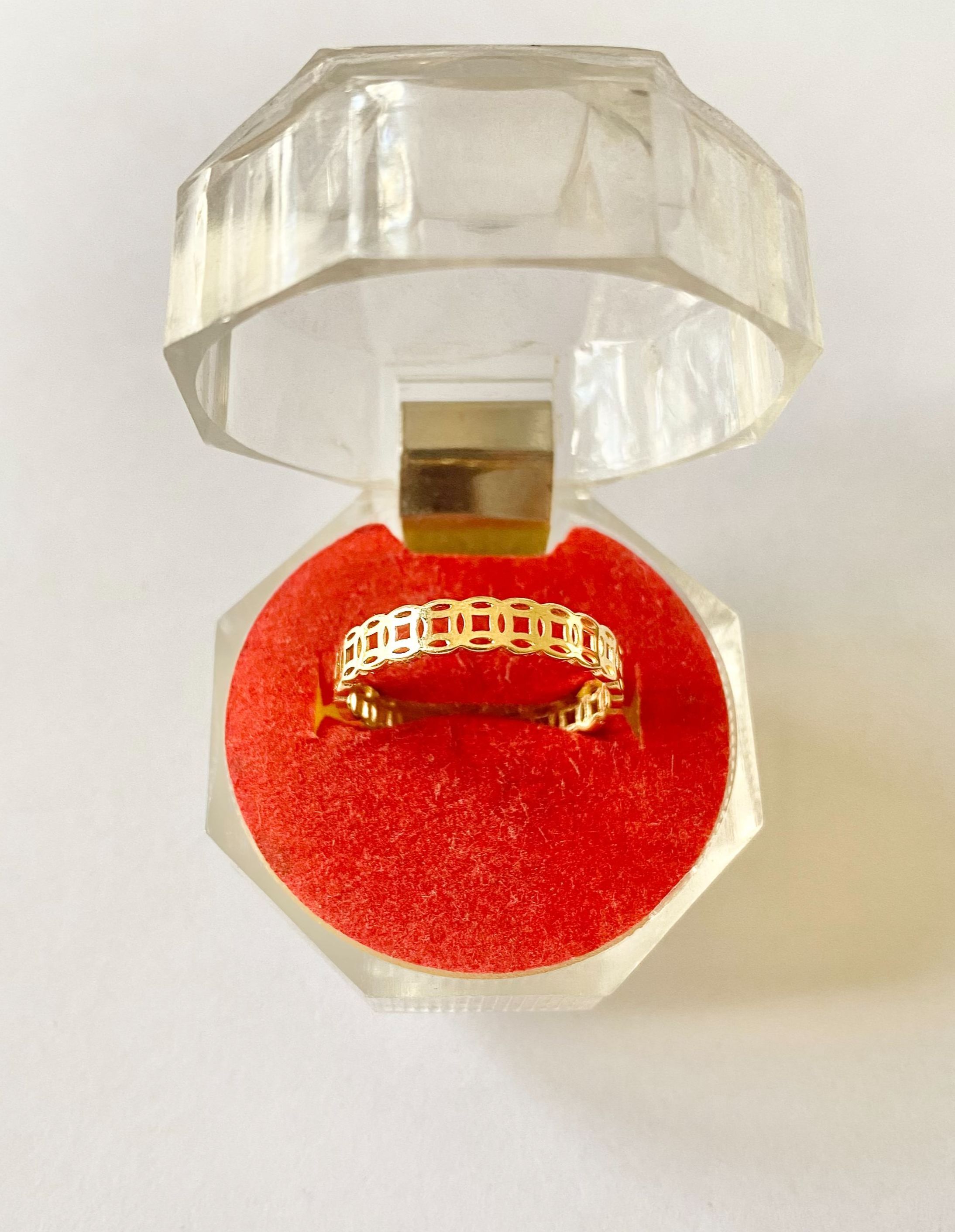 Pawnable 18K Saudi Gold Money Ring | Lazada PH