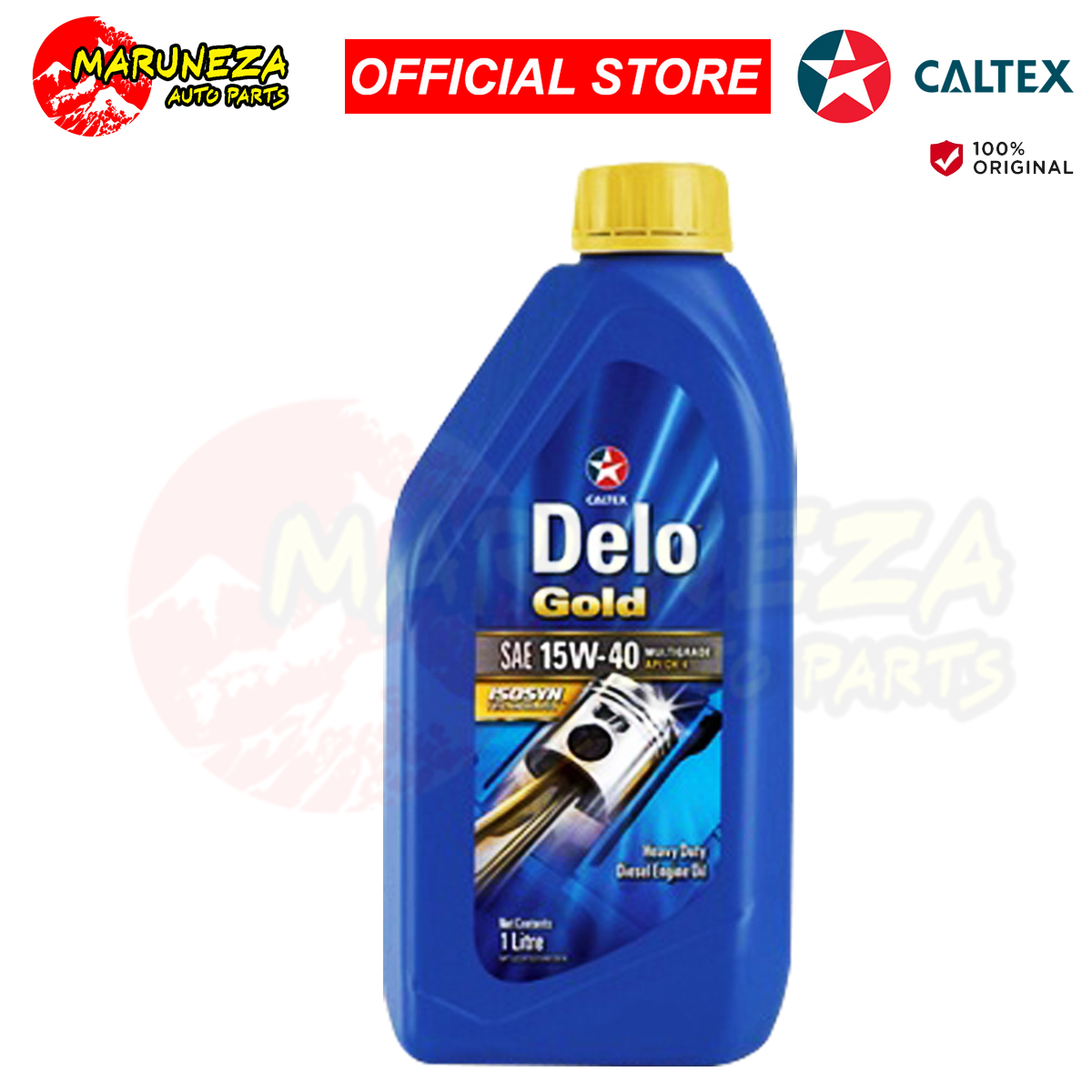 CALTEX Delo Gold Multigrade 15W-40 | Lazada PH