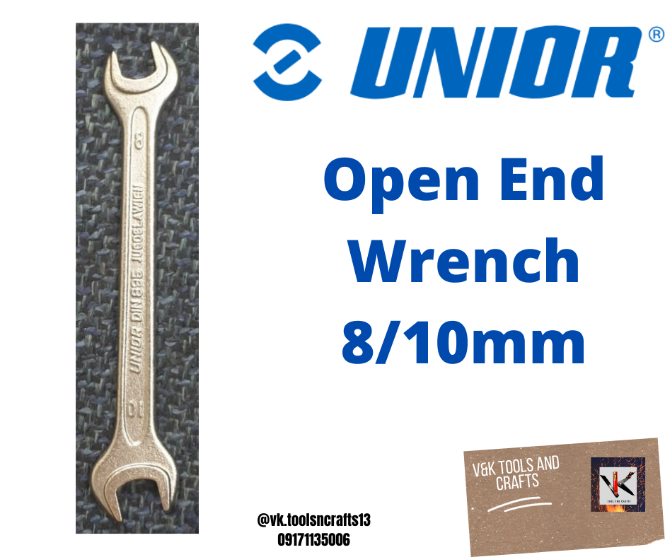Unior Open End Wrench, 8/10; 12/13; and 17/19mm variations | Lazada PH