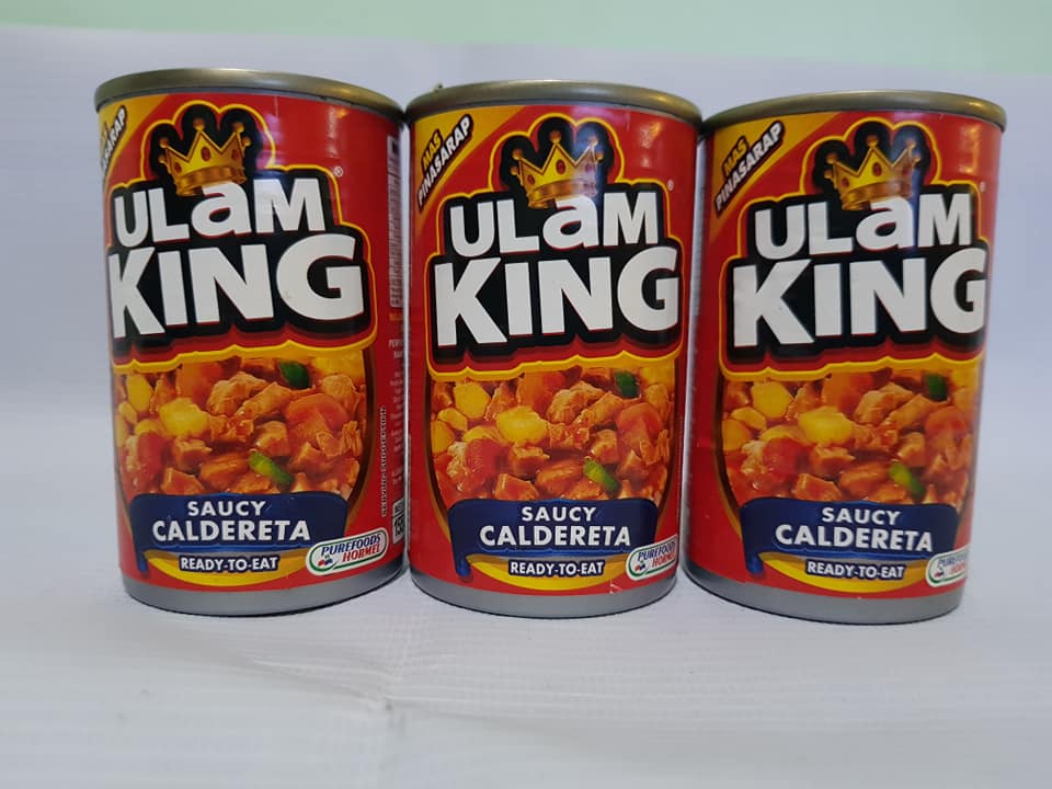 Purefoods Hormel ULAM KING Saucy Caldereta - Red (12 cans x 155 grams ...