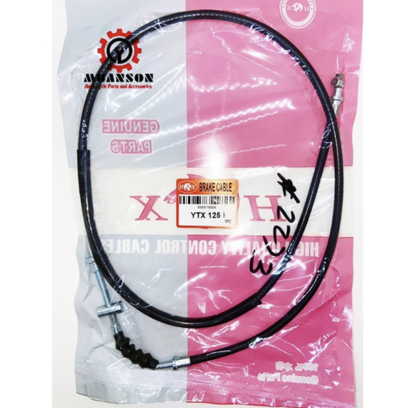 MOTORCYCLE YTX 125 BRAKE CABLE/CLUTCH CABLE/THROTTLE CABLE SPEEDOMETER ...