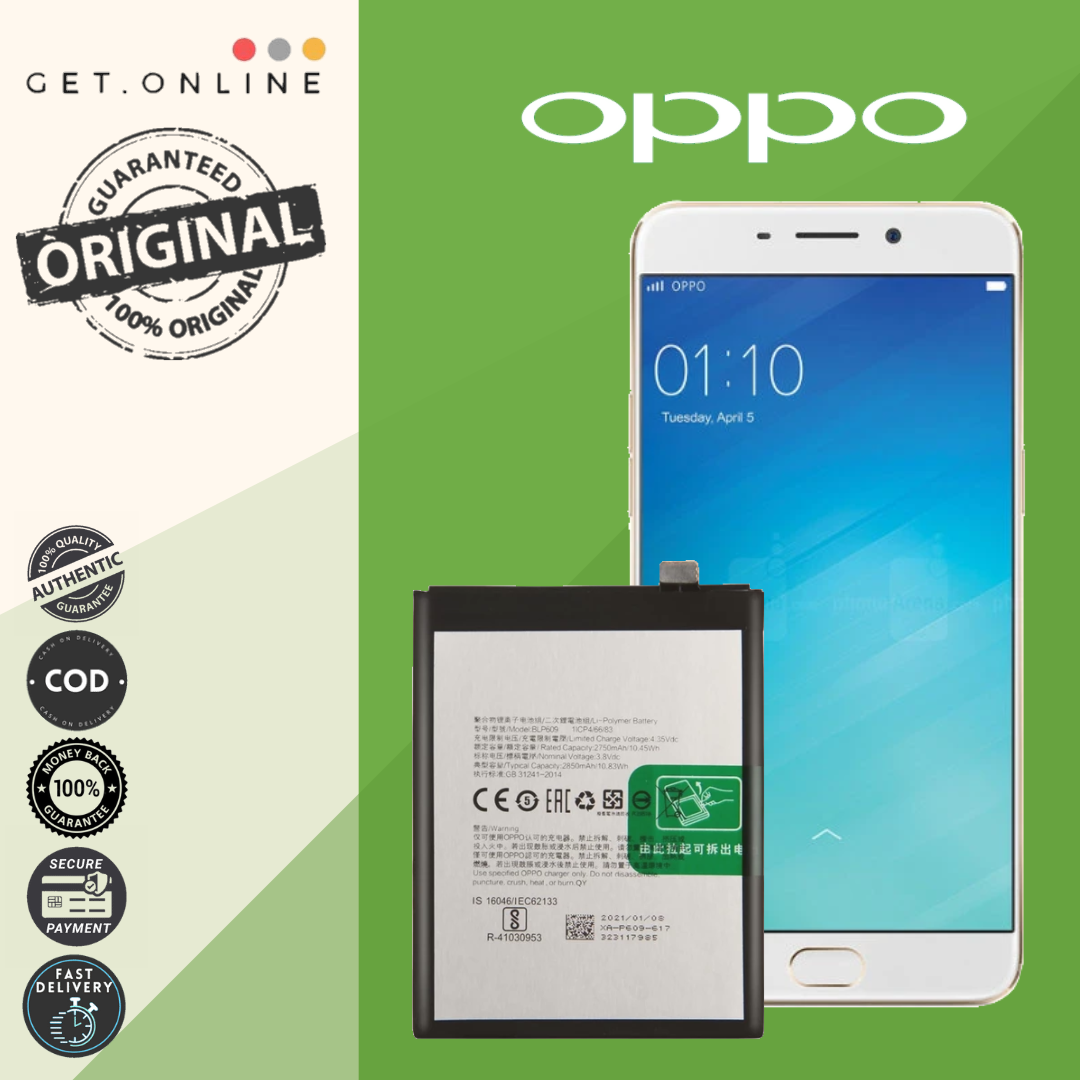 Oppo F1 Plus / F1+ / R9 Battery Model BLP609 battery | Lazada PH