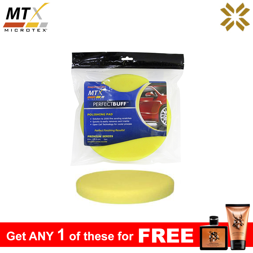 Microtex Polishing Pad 8" (Yellow) MTX Premium Pads | Lazada PH