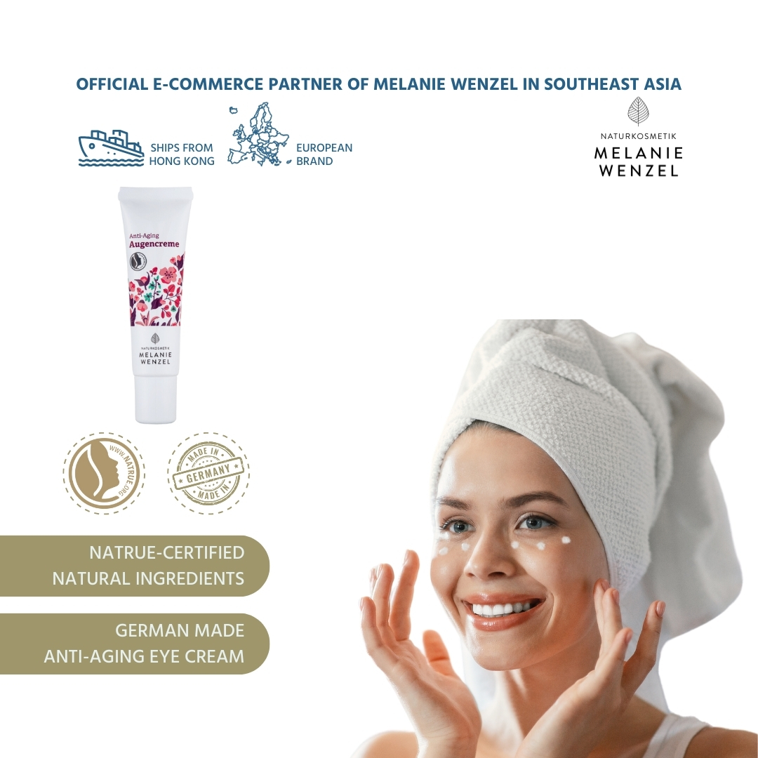 MELANIE WENZEL Anti-Aging Eye Cream Natural Ingredients Anti Wrinkles ...