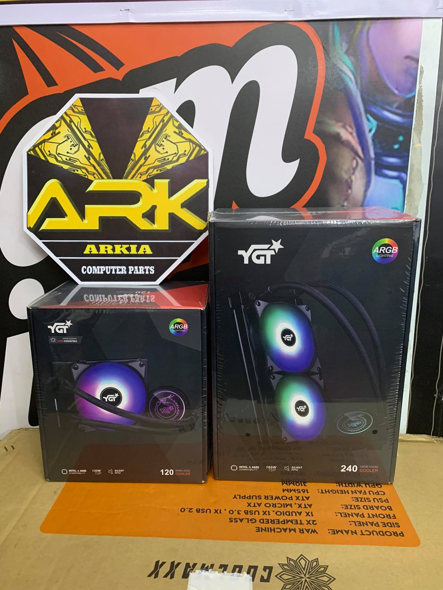 YGT 240 ARGB Liquid Cooling | Lazada PH