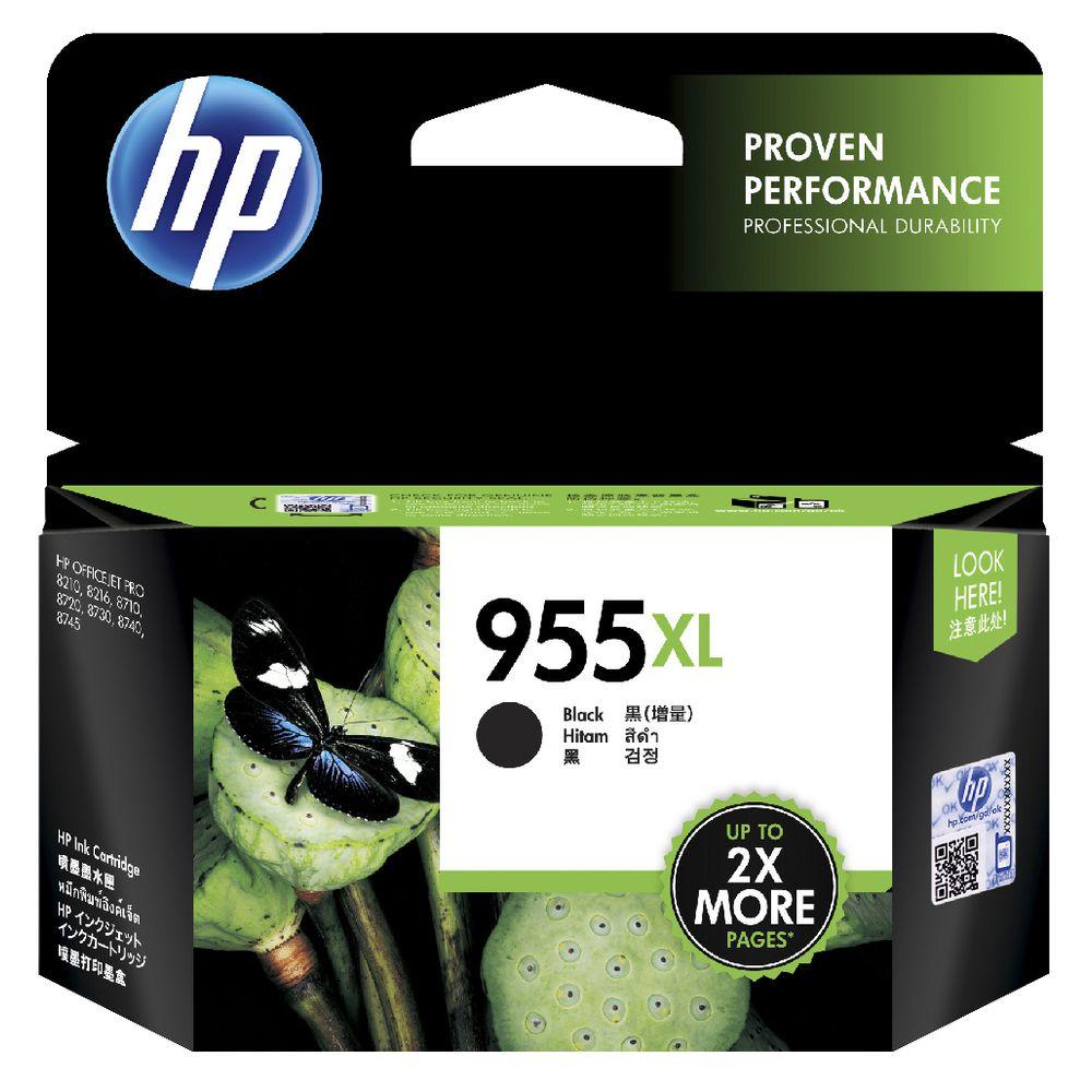 HP 955XL High Yield Black Original Ink Cartridge | Lazada PH