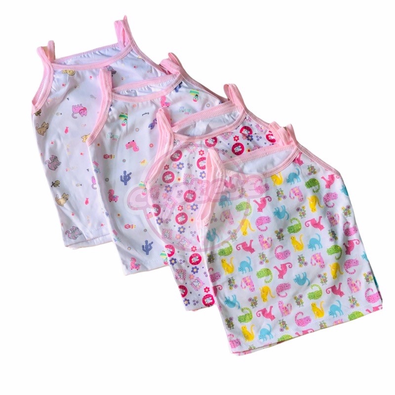 Infant Printed Cotton Spag Sando ( Lucky Cj ) | Lazada PH