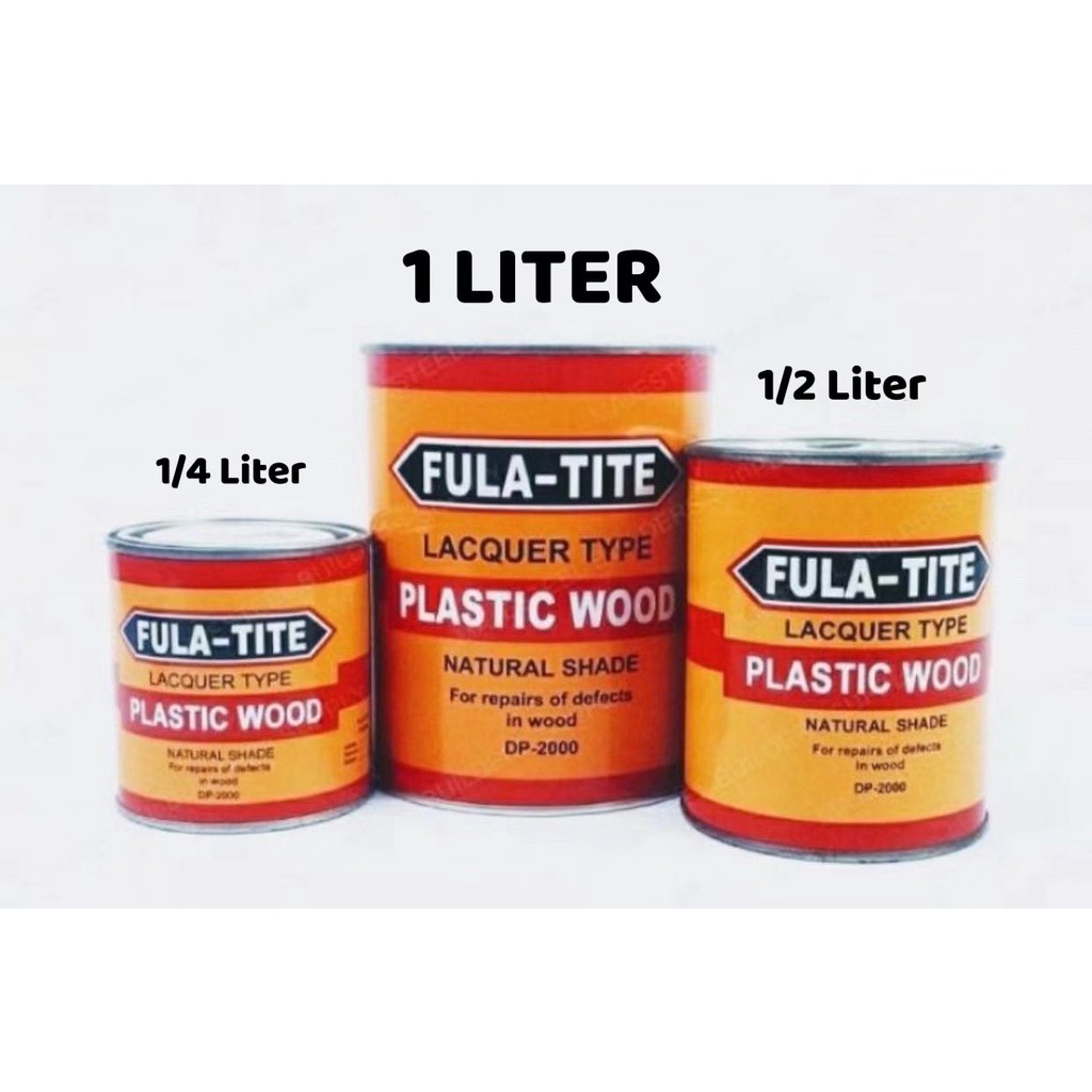 FULA-TITE PLASTIC WOOD FOR REPAIR OF DEFECTS IN WOOD | Lazada PH