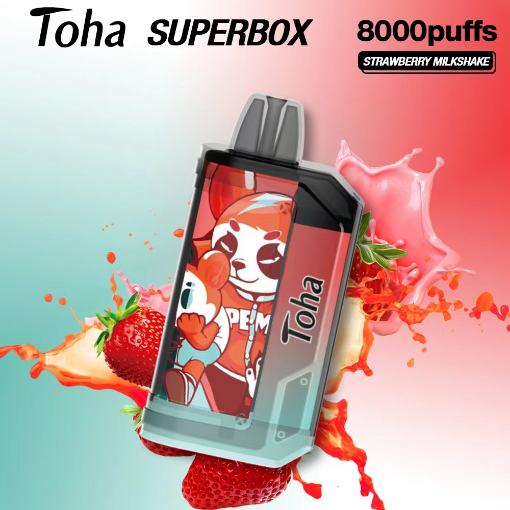 [Authentic]TOHA Super 8000 Powder Puff 8K Dispo Pod Also Disposabl ...