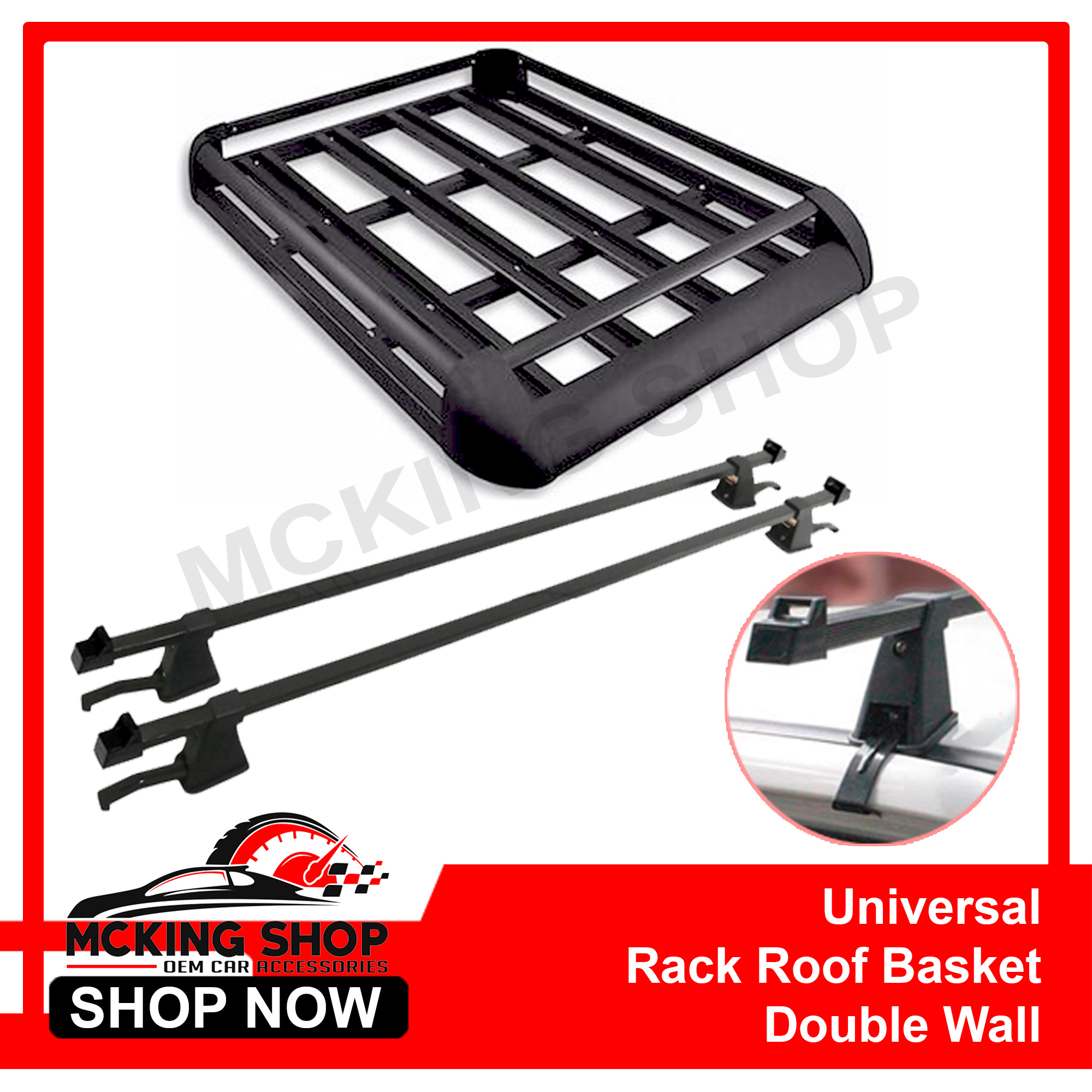 38x38 Roof Rack / Roofrack Top Load / Topload Basket Cargo Carrier ...