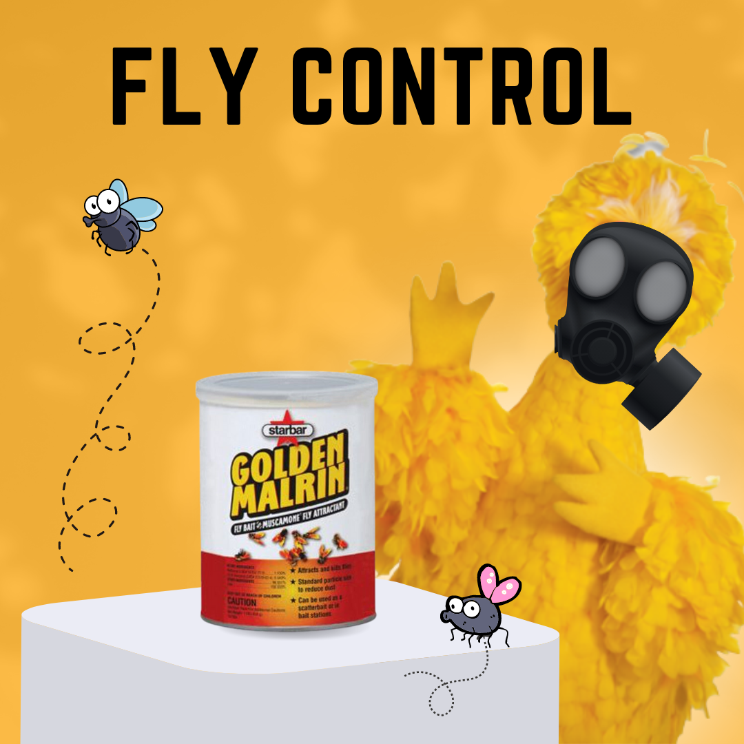 STARBAR GOLDEN MALRIN FLY BAIT METHOMYL + Z-9 TRICOSENE (FLY CONTROL ...