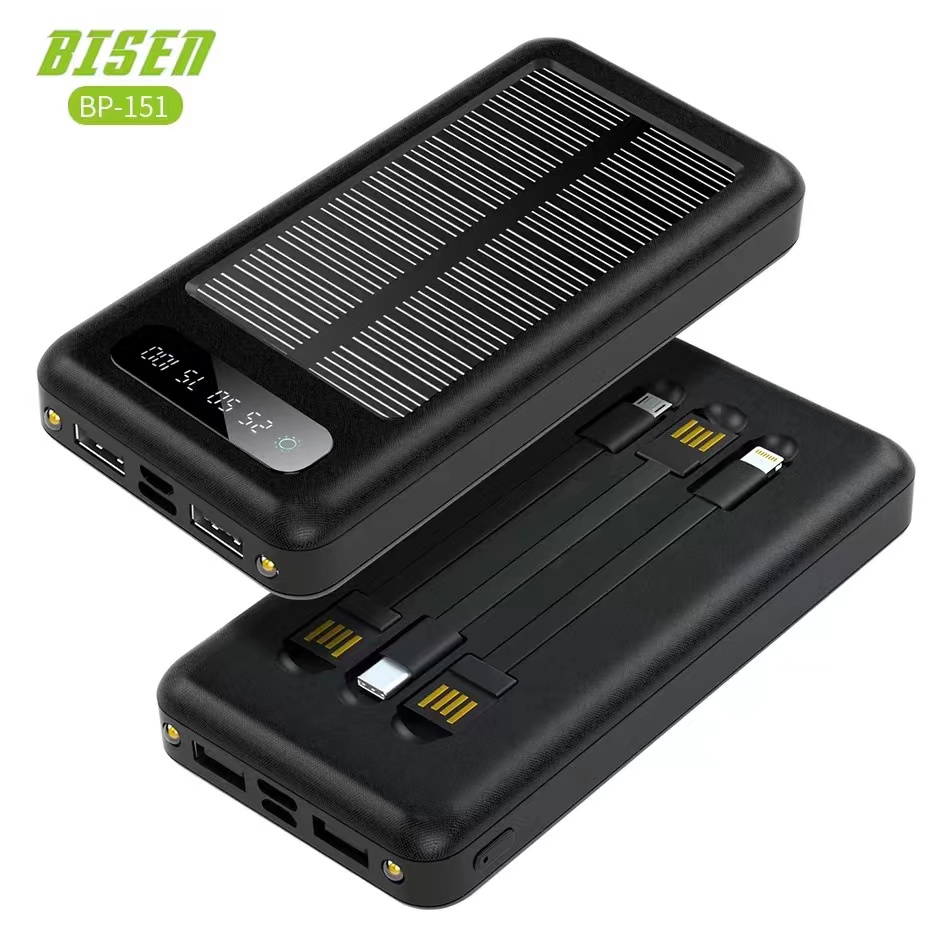 Bisen Solar Powerbank with 10,000 MAH | Lazada PH