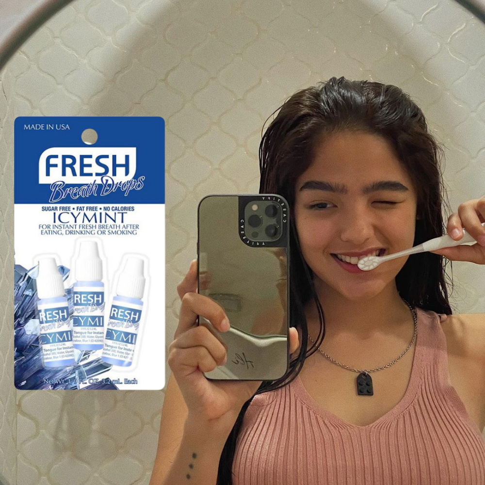 FRESH BREATH DROPS ICY MINT INSTANT FRESH BREATH | Lazada PH