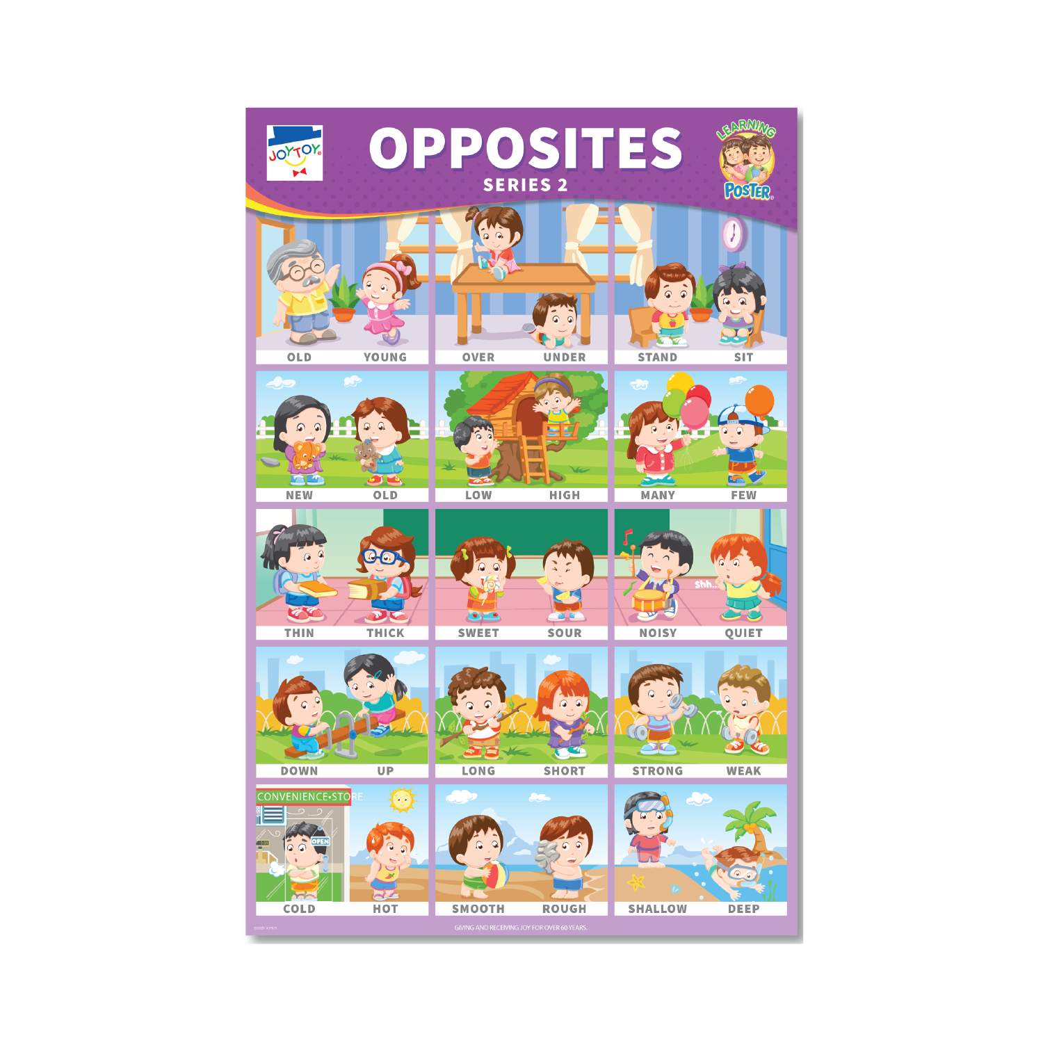 JOYTOY Opposites Poster - Series 2 | Lazada PH