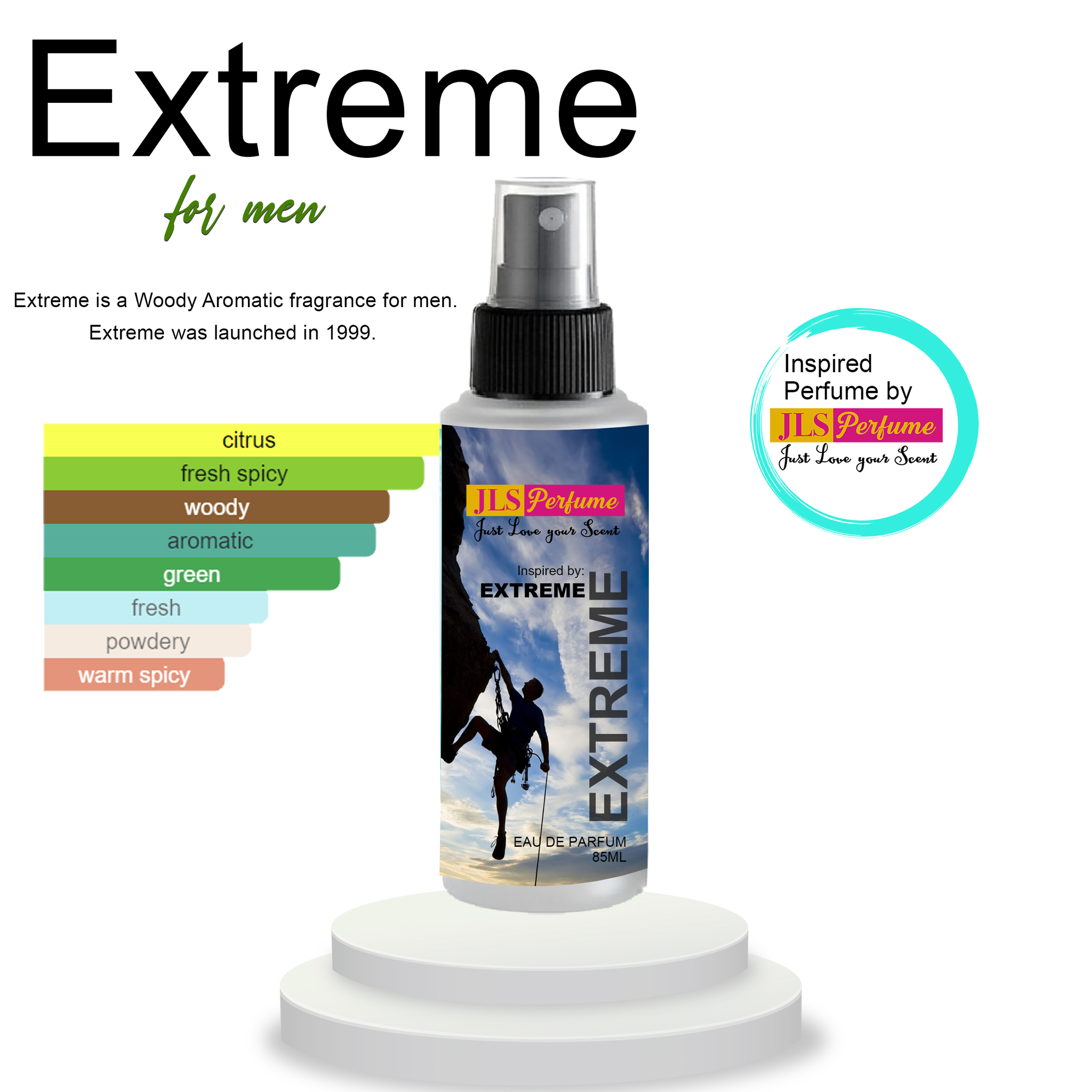 EXTREME Men's Inspired Perfume 25% Oil Based Long Lasting 85ml | Lazada PH