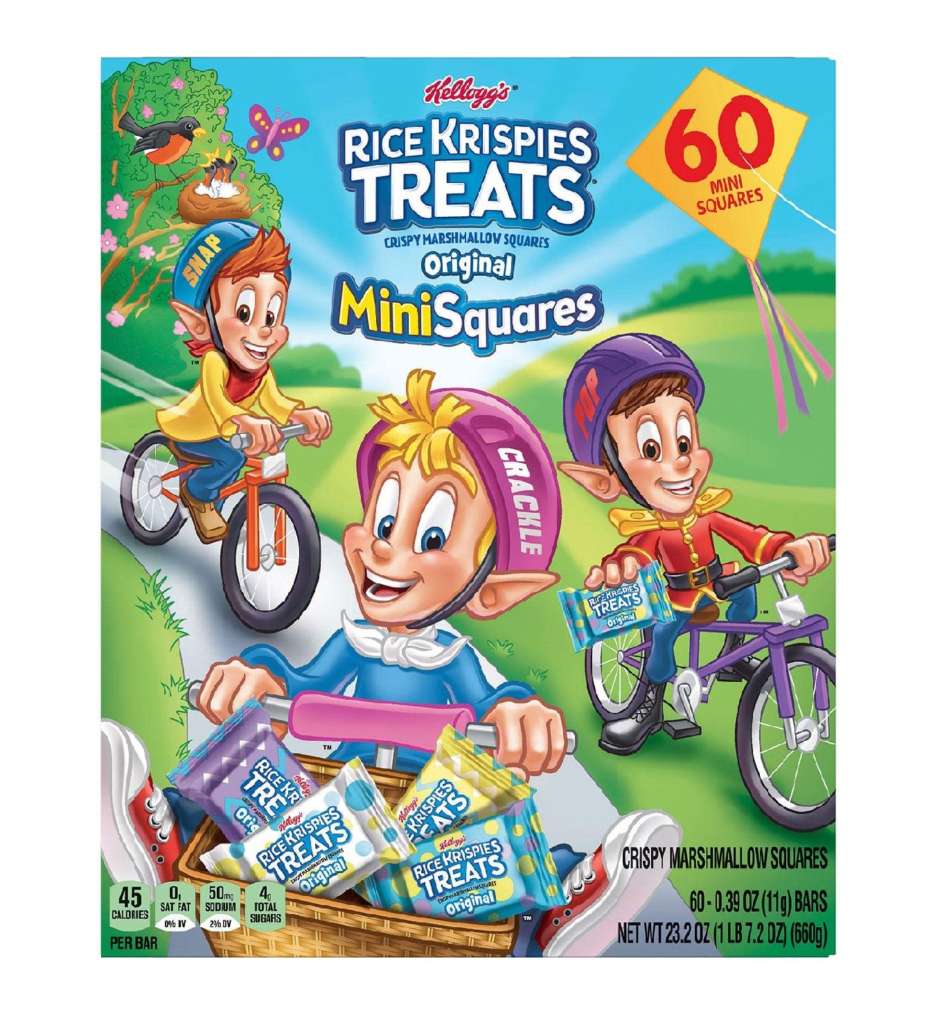 Kellogg's Kellogg's Rice Krispies Treats Original Mini Squares 23.4oz ...