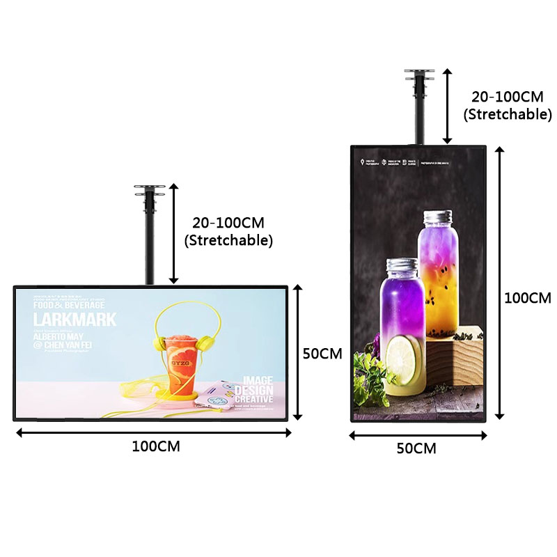Ultra thin LED advertising light box menu board LED light box ...