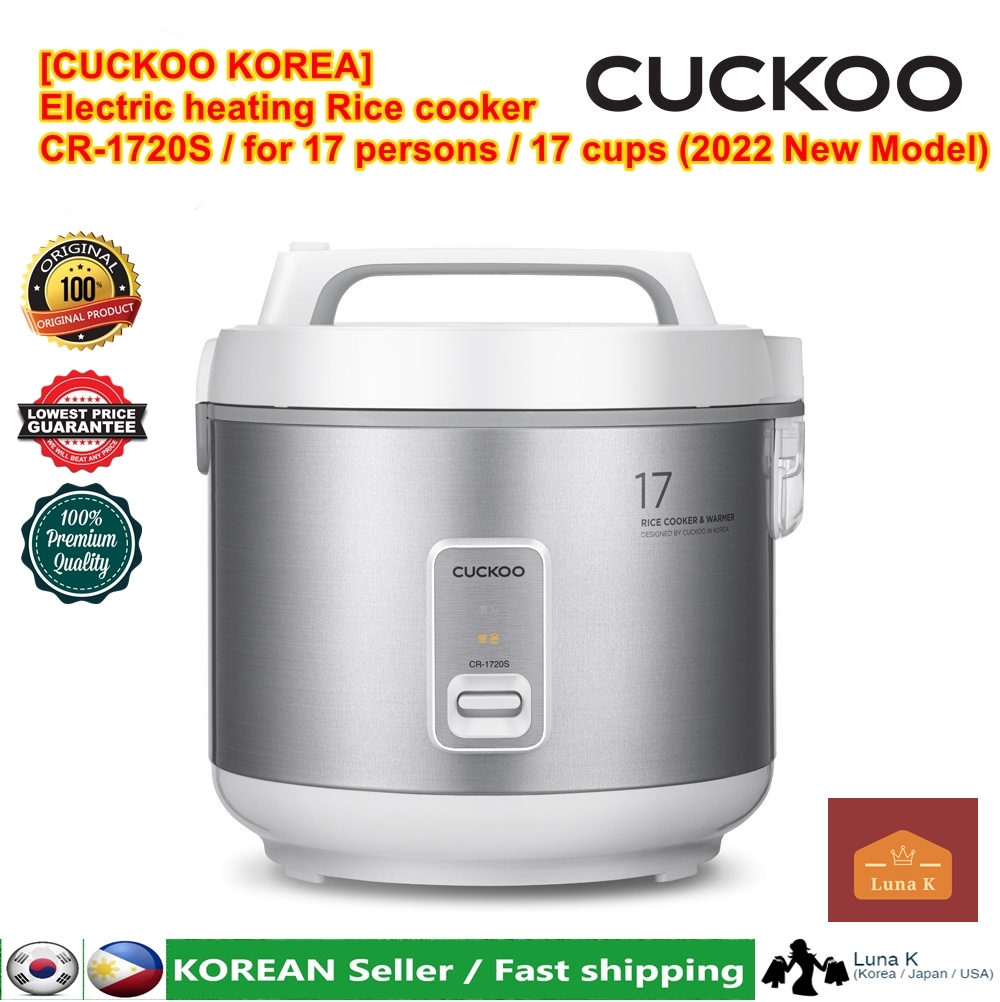 [CUCKOO KOREA] Electric heating rice cooker CR-1720S / for 17 persons ...