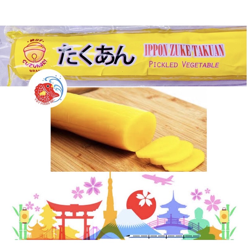 JAPAN TAKUAN PICKLED DAIKON RADISH 500g | Lazada PH
