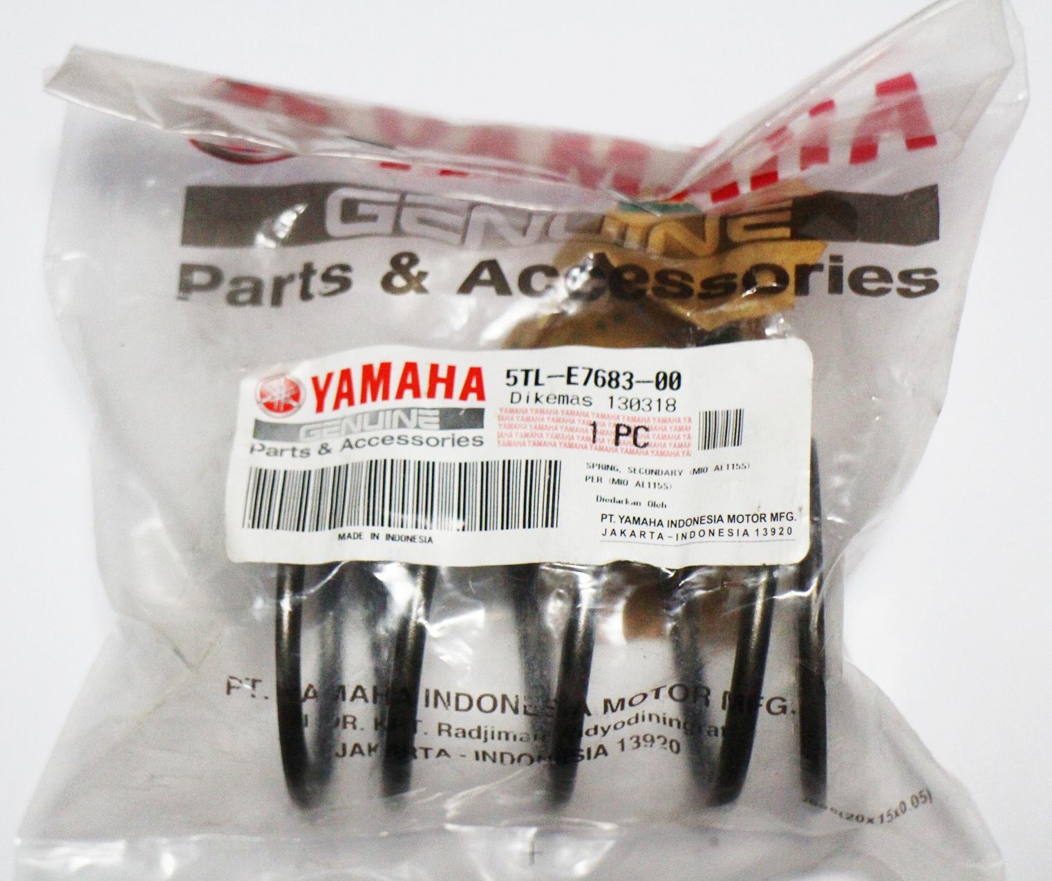 ORIGINAL YAMAHA SECONDARY SPRING (CENTER SPRING) FOR MIO SPORTY, MIO ...