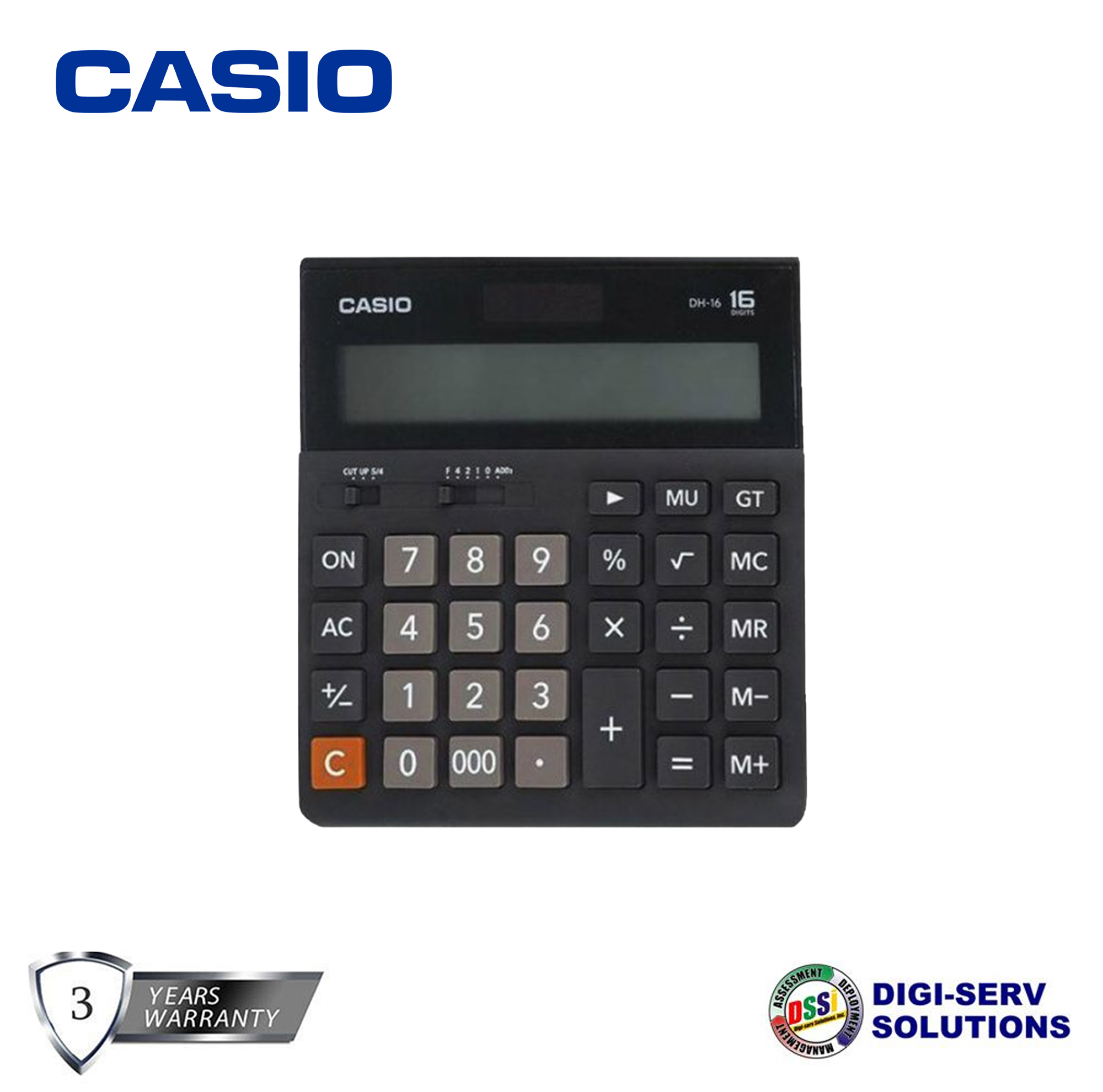 Casio DH-16-BK Practical Calculator | Lazada PH