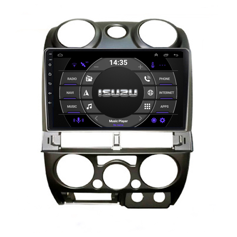 Car Android Head Unit Units Car Stereo with Panel for Isuzu D-MAX DMAX ...