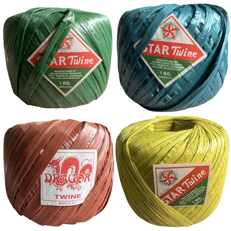 Colored Plastic Twine 1 kilo | Lazada PH