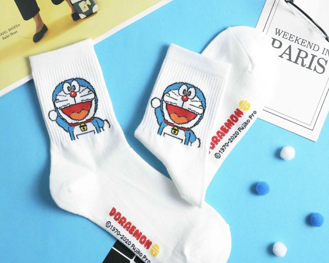 Korean Socks - Doraemon Socks - Iconic Socks | Lazada PH