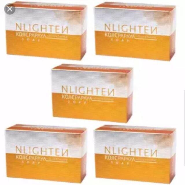 Nlighten Kojic soap Set of 5byV | Lazada PH