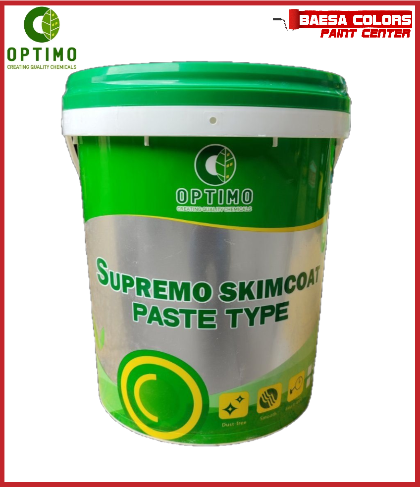 OPTIMO SUPREMO PASTE TYPE SKIMCOAT 16L | Lazada PH