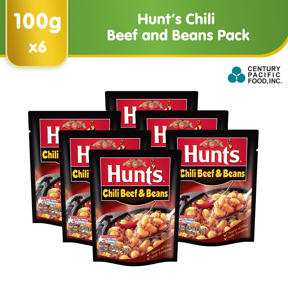Hunt's Chili Beef and Beans Pack of 6 | Lazada PH