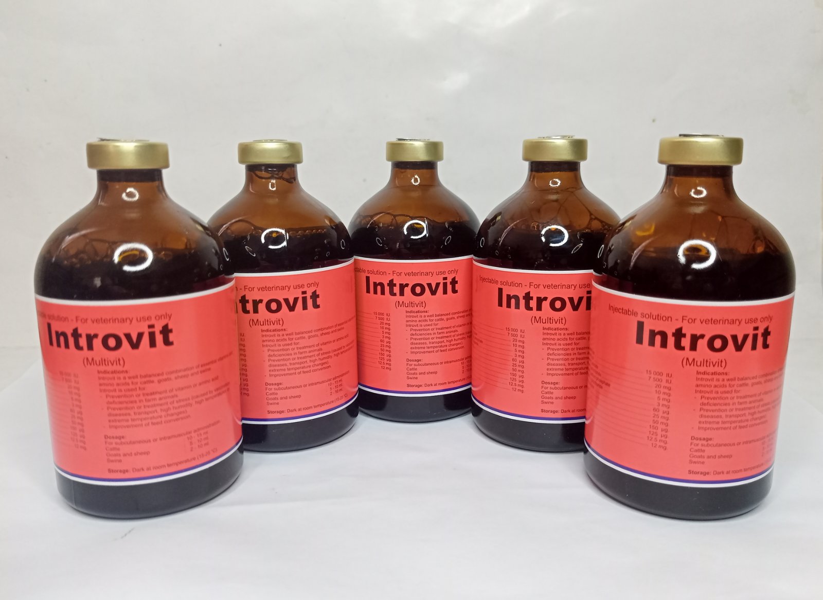 [VETKLIX II] 5 BOTTLES (100ml) / INTROVIT MULTIVITAMINS for GAMEFOWL ...