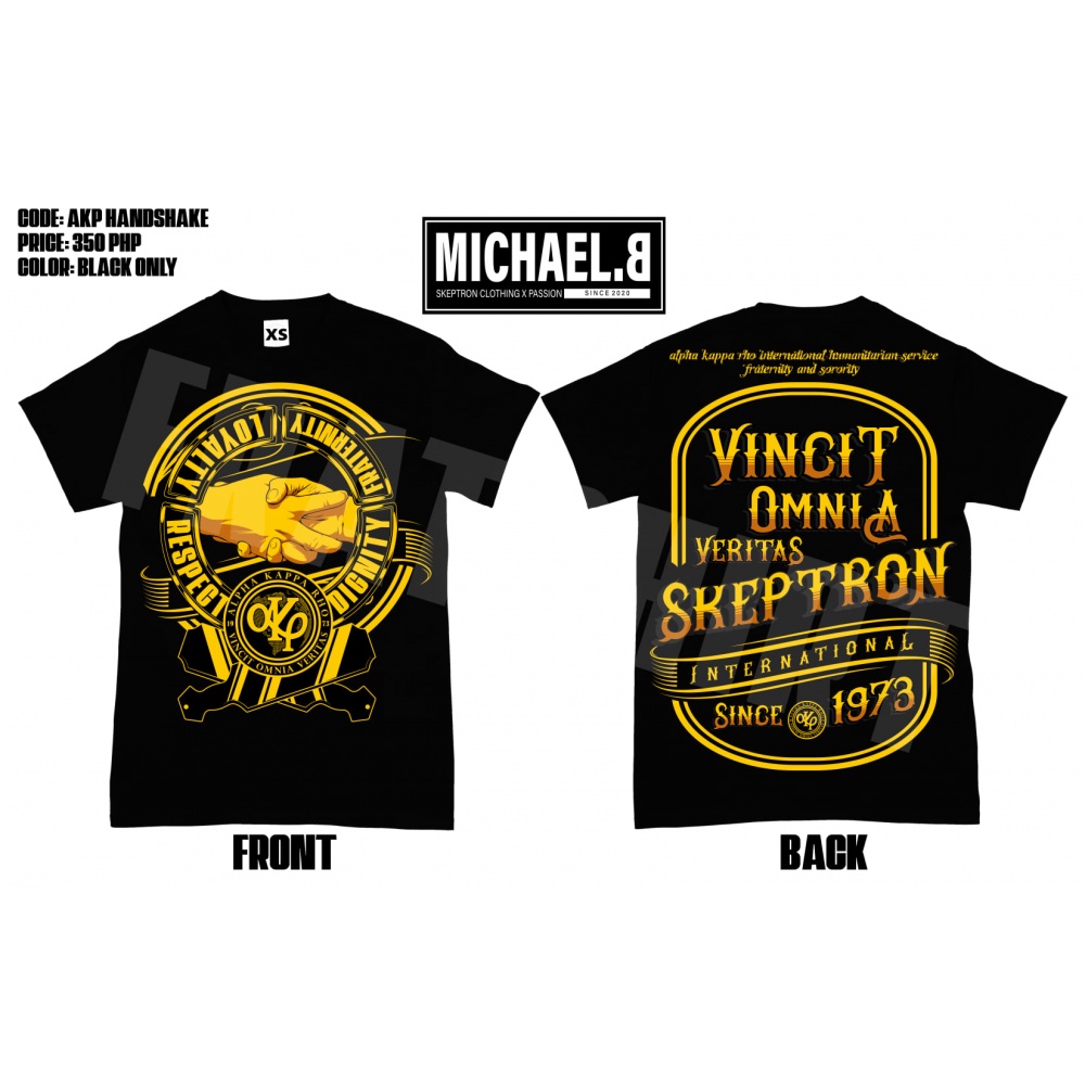 ALPHA KAPPA RHO FRATSHIRT AKRHO AKP SKEPTRON | Lazada PH
