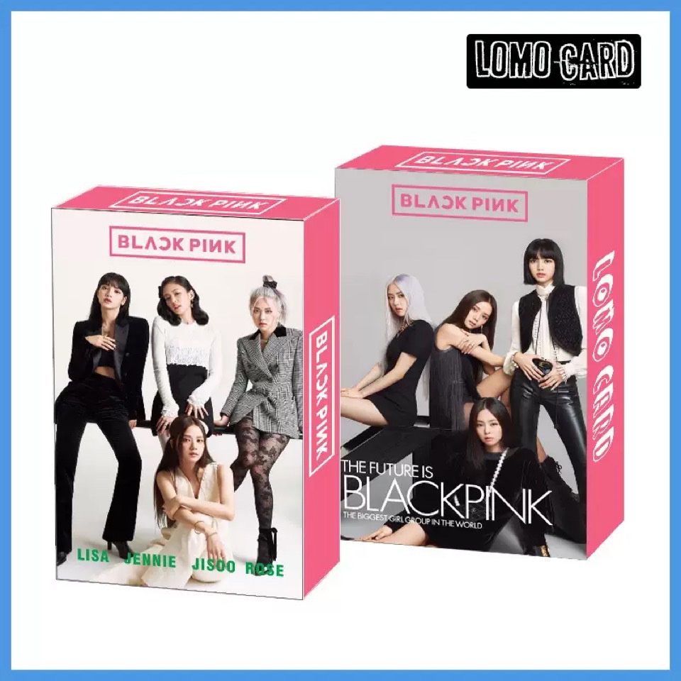 LOMO Photo Card BLACKPINK LISA ROSE JISOO JENNIE Album Photocard ...