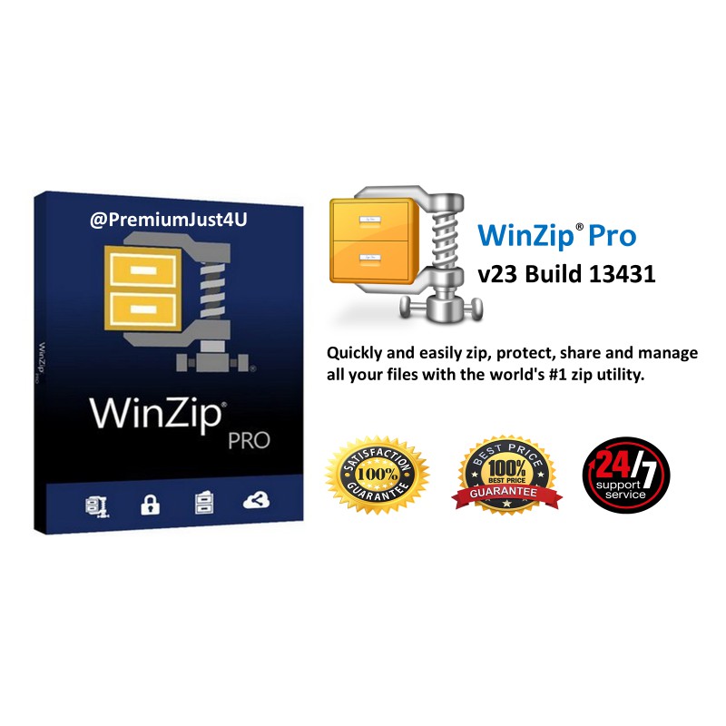(Windows) WinZip Pro v23 2019 (Full Version) | Lazada PH