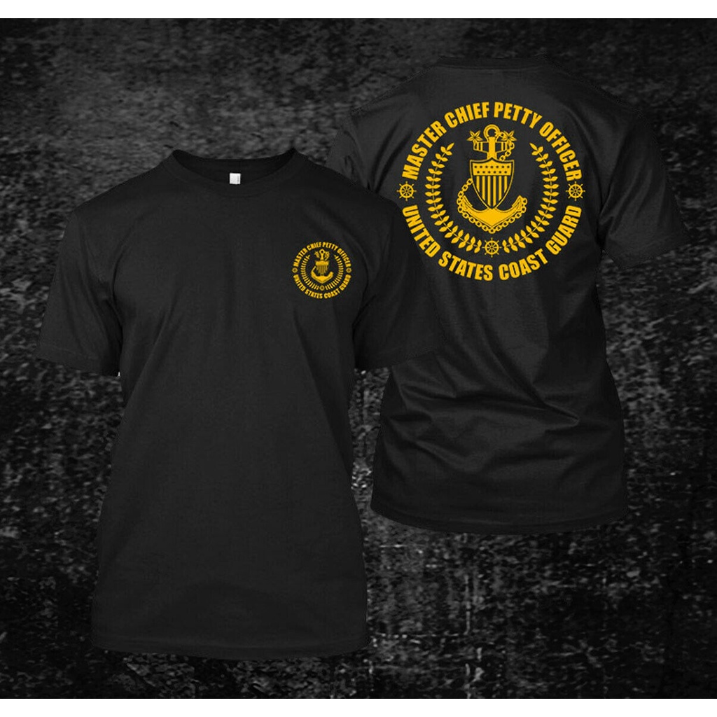 Master Chief Petty Officer USCG Logo - Custom Men's front and back TOP ...