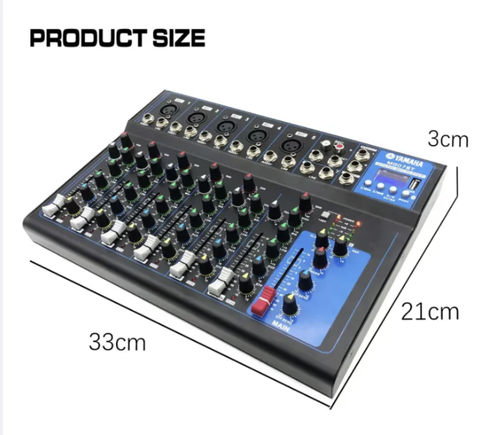 YAMAHA 7 Channel Mixer with BT/USB /Tested Before Ship Out | Lazada PH